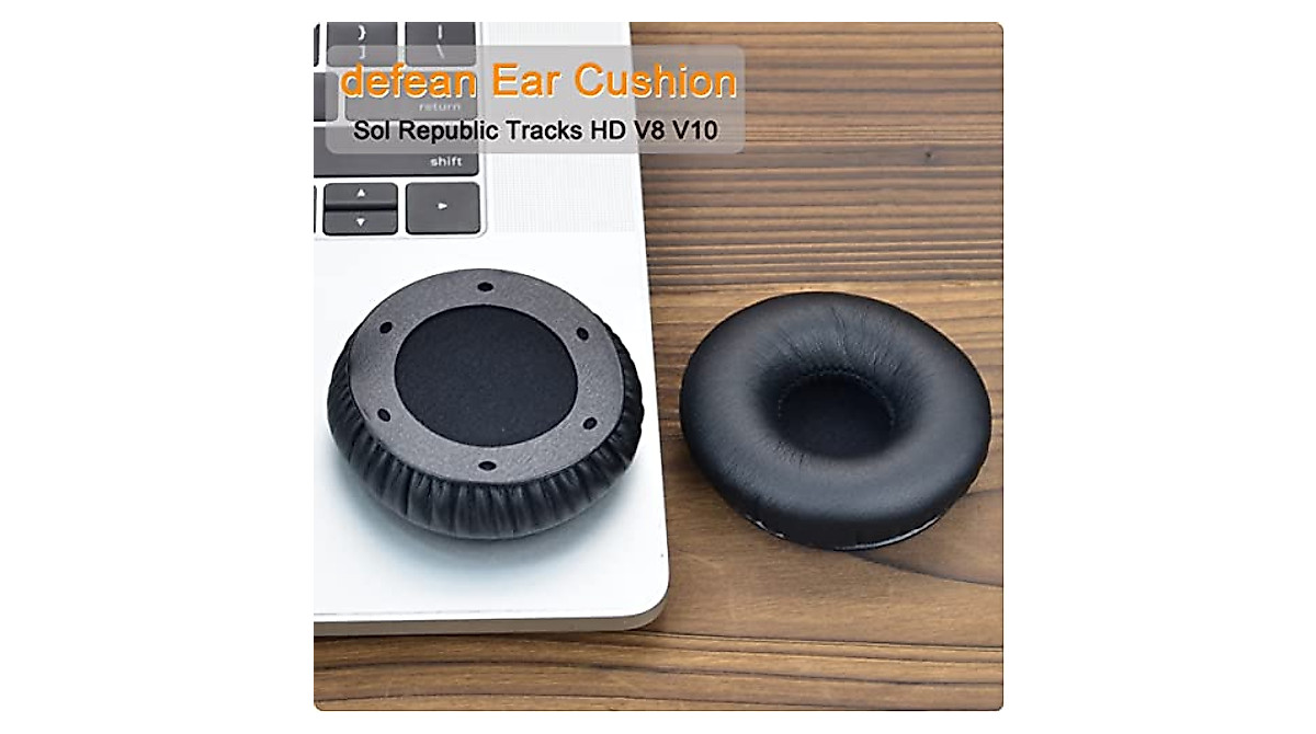 Defean Ear Pads for Sol Republic HD V8 V10 V12 Headphones | Noise ...