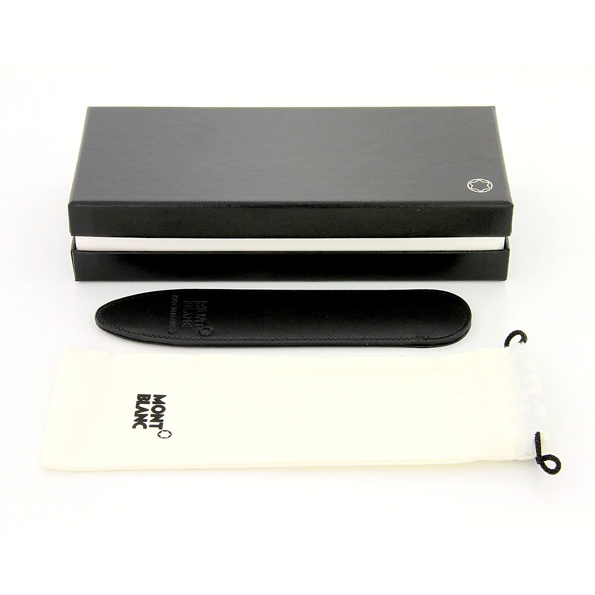 MONTBLANC Masterpiece case for a Writing Instrument Pocket Organiser, Black,15 cm, Black, 15cm/5.9in, Bag Organiser