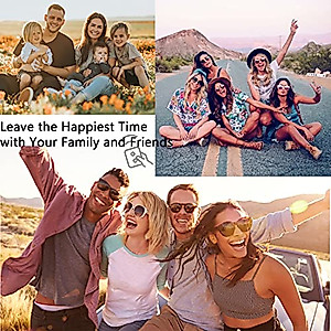 Phone Camera Remote Control(2 Pack) for Photos & Videos, Wireless Camera Remote Shutter Clicker Compatible with iPhone/Android Phone/iPad/Tablets with Adjustable Wrist Strap