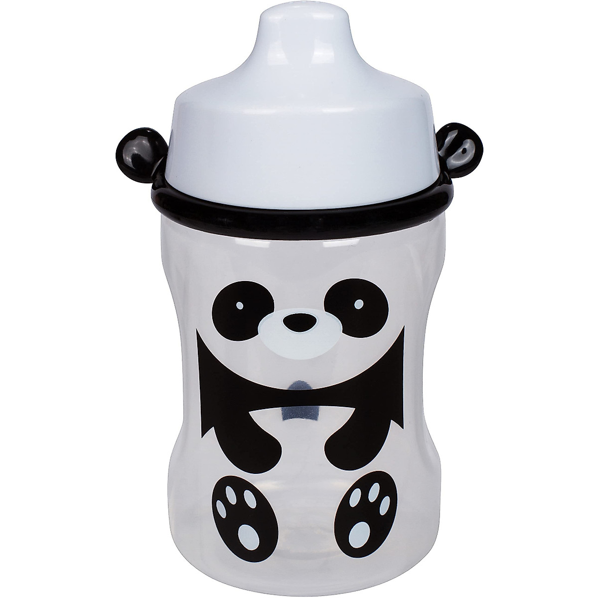 Lollaland Panda Bear, 9 ounce, 6 months Plus, Spill and Leak Proof, Bite Proof, Easy Grip, Hard Spout, BPA Free, Dishwasher Safe, Sippy Cup