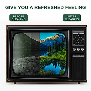 Nicer VCR Head Cleaner for VCR VHS Players, VHS Video Head Cleaner Tape, Wet Type