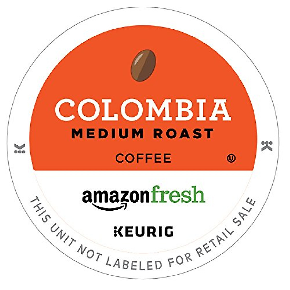 AmazonFresh 80 Ct. K-Cups, Colombia Medium Roast, Keurig K-Cup Brewer Compatible