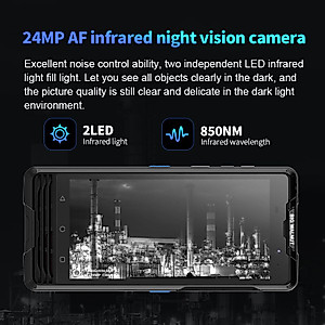 Big Walnut B2 Rugged Smartphone(2023), eSIM Dual 5G 8GB+256GB Rugged Phone Unlocked, 5.5" FHD+ Rugged Cell Phone, Android 12, 64MP Camera, 24MP Night Vision, NFC ATEX Smartphone（Yellow）