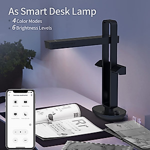 CZUR Aura Pro 14MP Document Scanner and Black Travel Backpack Bundle