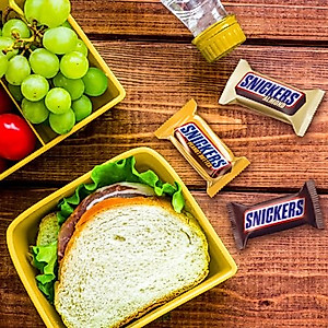 SNICKERS Original, Peanut Butter & Almond Fun Size Milk Chocolate Candy Bars Variety Assortment, Party Size, 24.02 Oz Bulk Bag