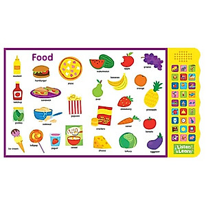 27-Button Sound Book Let's Learn First Words (Listen & Learn)
