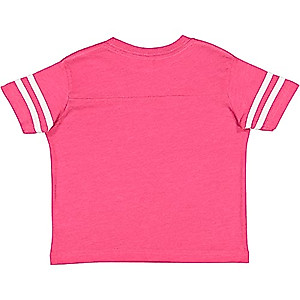 inktastic Little Sister and Biggest Fan- Soccer Player Toddler T-Shirt 3T Football Pink and White 2c19a