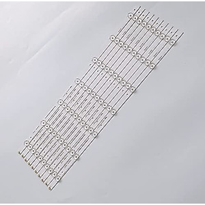 ROTEMADEGG 1set=10pieces LED Backlight Array Compatible with HISENSE 55 TV H55MEC3050 H55m3300 55H8C HD550DU-B52S1 Hisense 55 HD550DU B52 10X7 3030C V0