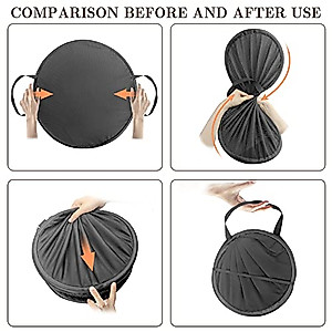 Laundry Basket for Dryer, Pop Up Laundry Hamper Quick Drying Material, Laundry Bag, 21in Collapsible Laundry Basket for Clothes, Socks, Blankets, Towels