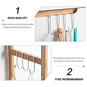 Cabilock Towel Hooks 2pcs Board Robe Punch Clothes Bag Traceless Hanger Storage Hook Japanese Useful Hooks Iron Over Towels Cupboard Towel Free Clo for Organizer Ironing Sturdy White Door Towel Hook