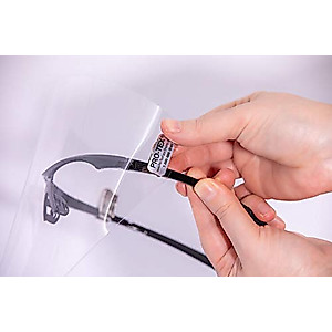 PRO-TEX Face Shields Sample Pack,PRO-TEX Clip-on Face Shields,1 each Size FS6,FS8,Med-LG