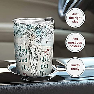 Vprintes Valentines Day Gifts for Her Him - Gifts for Wife Husband, Anniversary Birthday Gifts for Girfriend Boyfriend, Wife Christmas Gift Ideas - I Choose You 20oz Tumbler