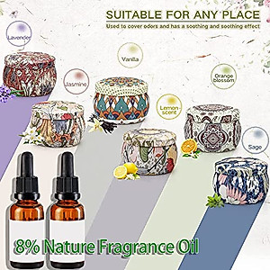 Scented Candles Gifts for Women, 6 Pack 4.4 Oz Candles for Home Scented, Aromatherapy Candle Gift Set, Natural Soy Wax Relaxing Candle for Birthday, Valentines, Mom, Women and Men