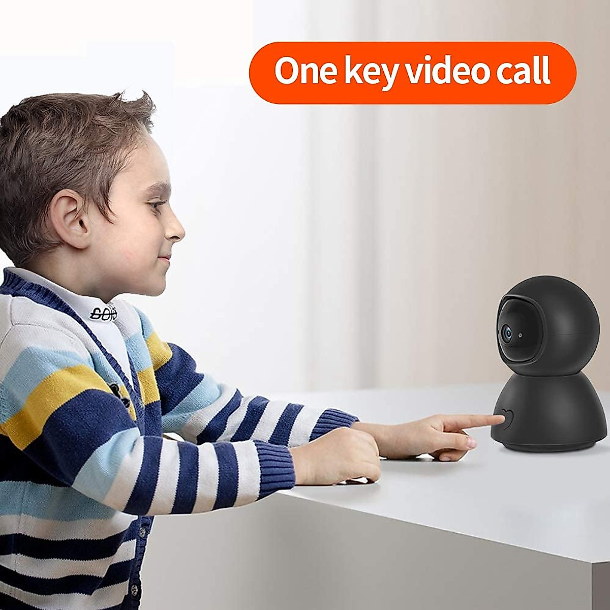 EVERSECU Pet Camera,2K Security Camera Indoor, 2.4G&5G WiFi, Dog Camera with Phone App,Home Camera for Baby/Elder with One-Touch Call, Night Vision, 2-Way Audio, AI Motion Detection