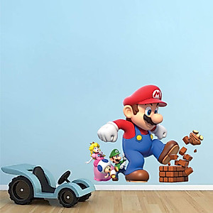 Game Room Stickers - Video Game Decals Kids Decals Game Room Console Decals Characters Removable Gamer Wall Decor Sticker Nursery, e14