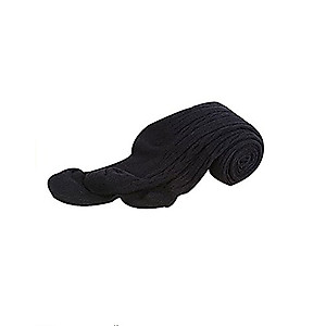 HLJgift 3 Pairs Baby Girls Boys Cotton Pants Tights Panties Stockings Leggings (6T-8T, black&white&grey)