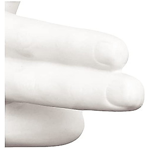 Interior Illusions Plus II00019 Bang Hand Décor, 8" deep, White