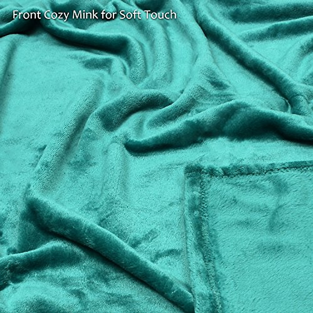 Catalonia Wearable Blanket with Sleeves and Pocket, Cozy Soft Fleece Mink Micro Plush Wrap Throws Blanket Robe for Women and Men, Gift for Her