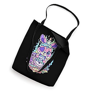 Kawaii Pastel Goth Cute and Creepy Easter Bunny Rabbit Tote Bag
