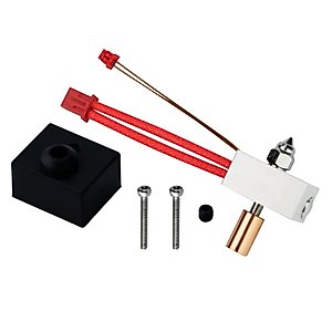 Sprite Extruder Pro Upgrade 300℃ High Temperature Bimetal Heatbreak Plated Copper Heater Block Nozzle, Heater Sensor for Ender 3 S1 Pro CR10 Smart Pro, Sermoon V1 3D Printer (Upgrade kit)