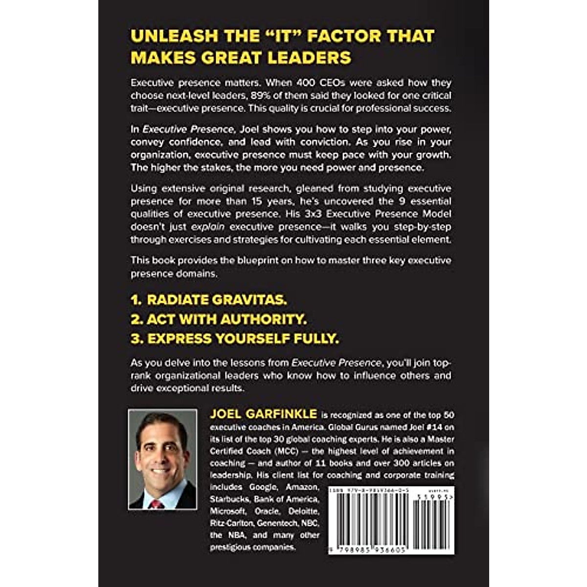 Executive Presence: Step Into Your Power, Convey Confidence, & Lead With Conviction