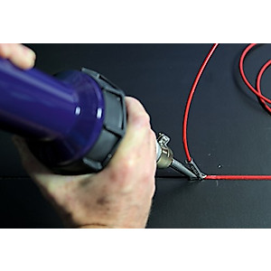 WELDY HT1600 Hot Blast Torch Overlap Plastic Hot Air Heat Gun Hot Welder Pistol Tool Kit 1600W