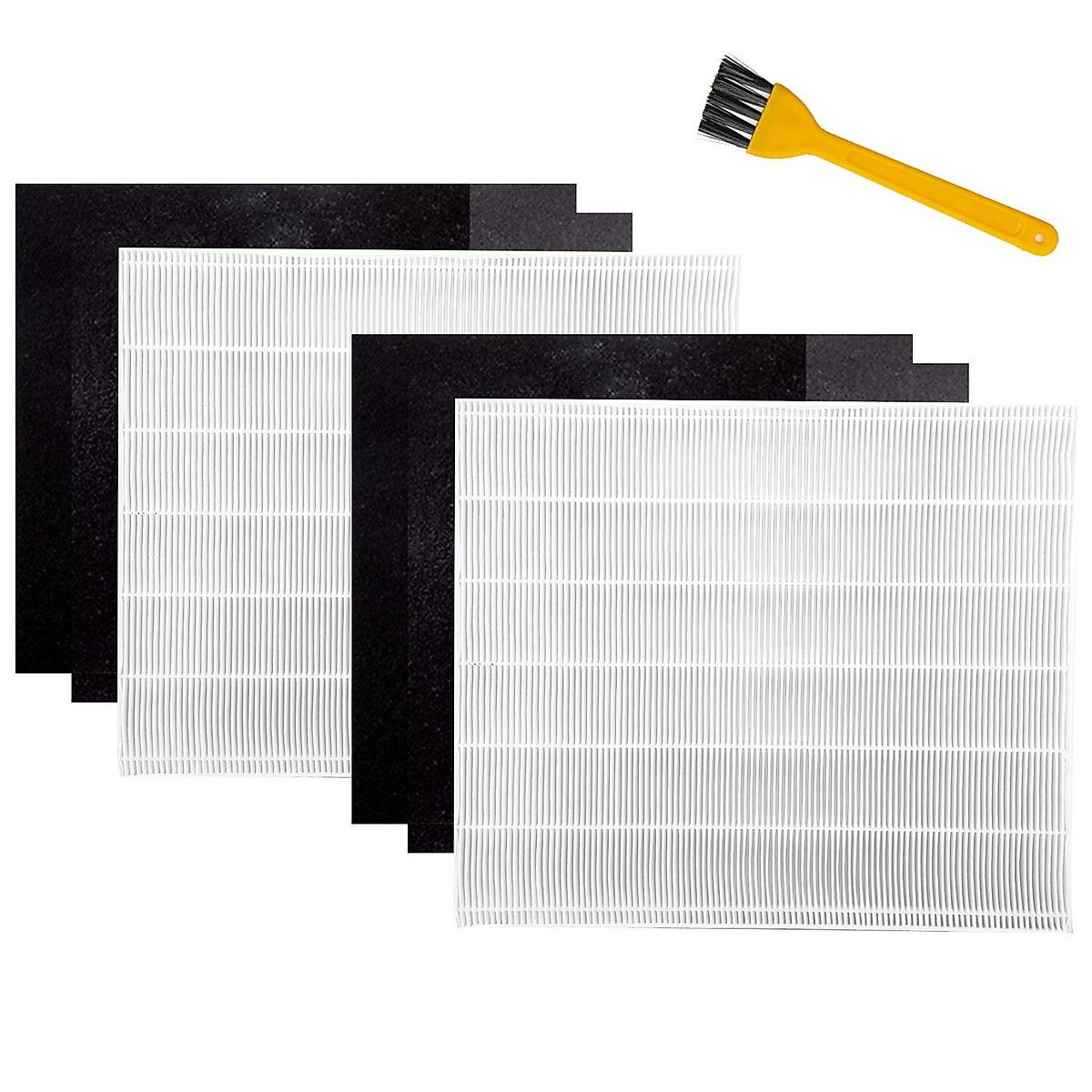 Osarow Yours 2 Pack AP-1512HH Filter Compatible with Coway air Purifier, with 4 Carbon Pre Filters, Part# 3304899