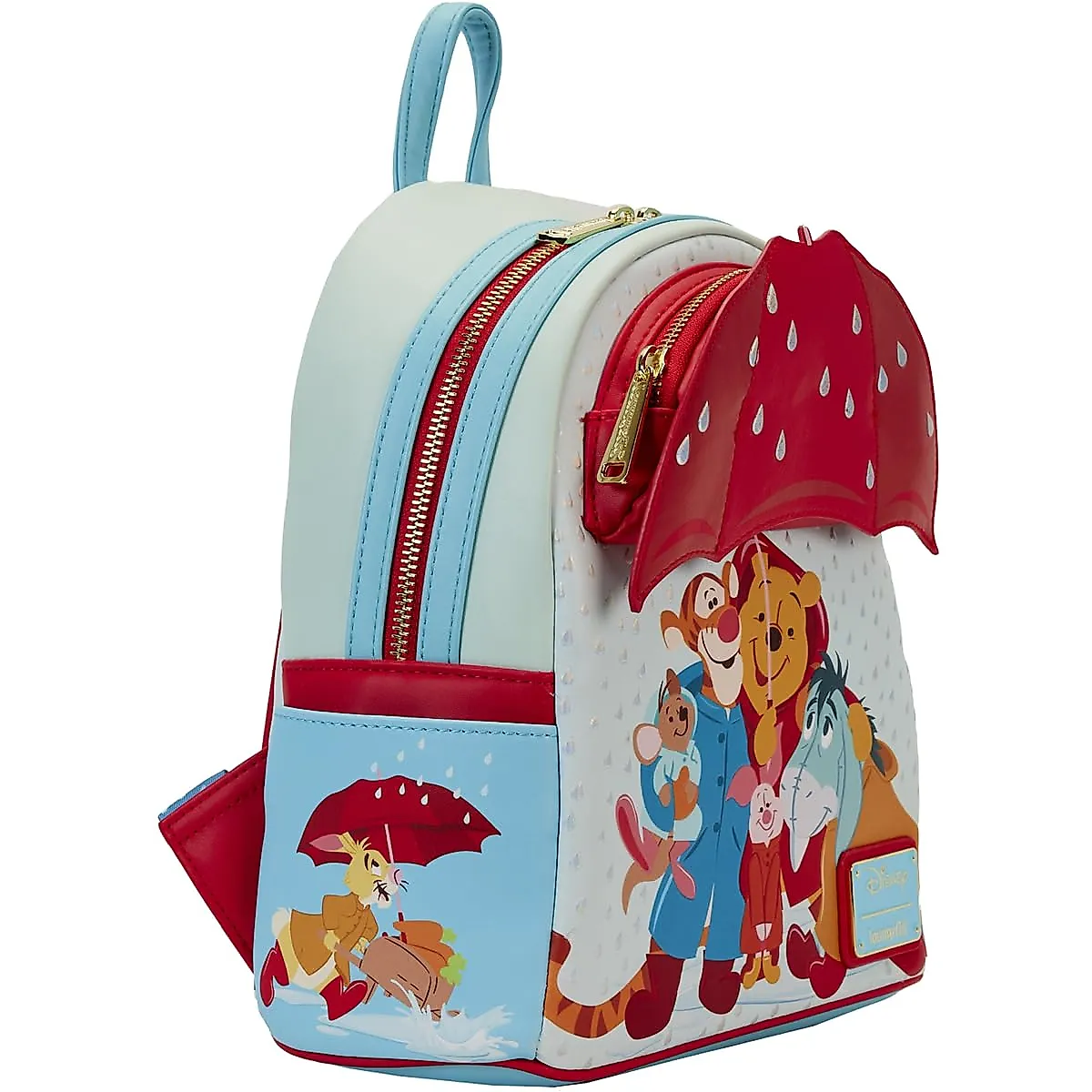Loungefly Disney Winnie the Pooh and Friends Rainy Day Mini Backpack