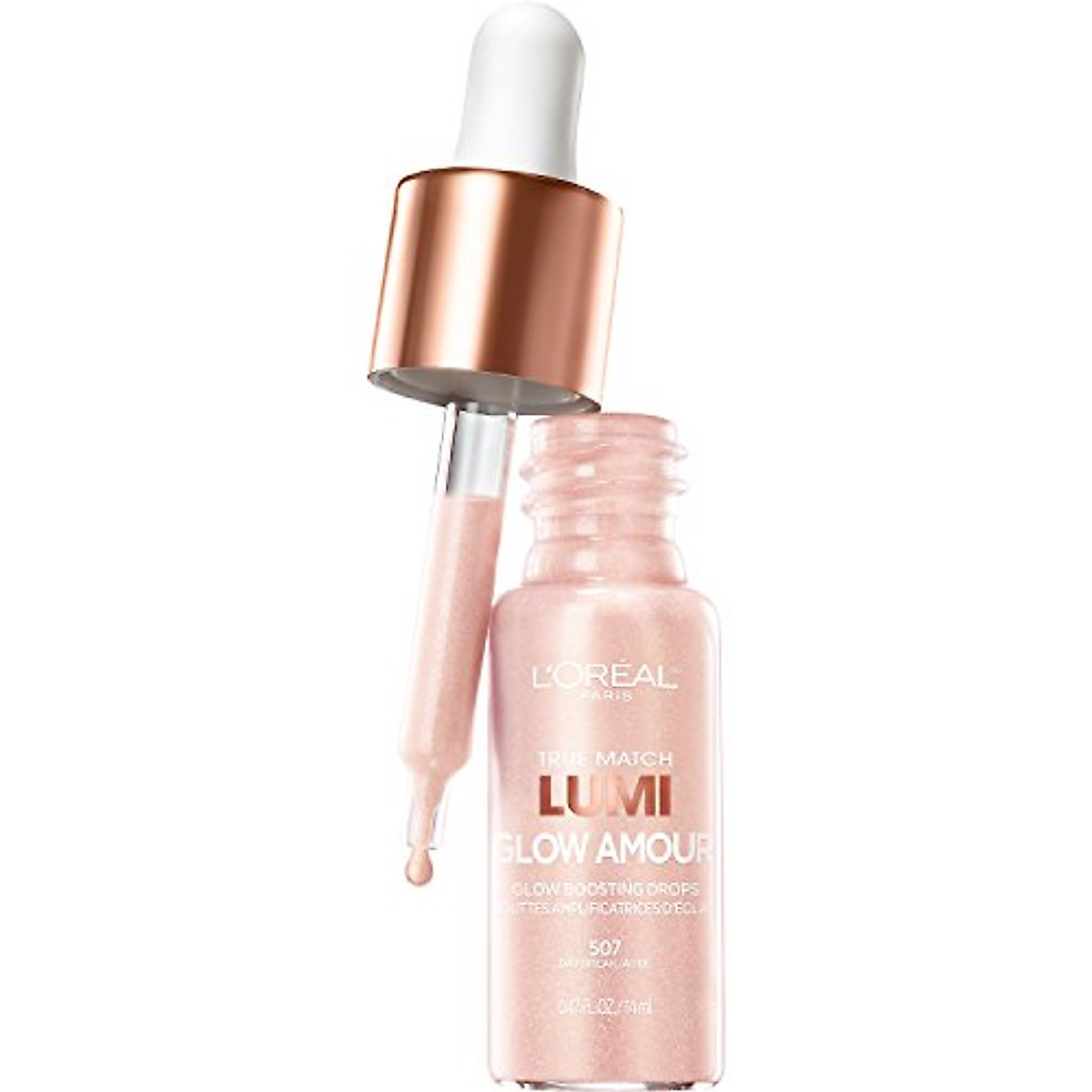 L'Oreal Paris Makeup True Match Lumi Glow Amour Glow Boosting Drops, 1 Count, Daybreak