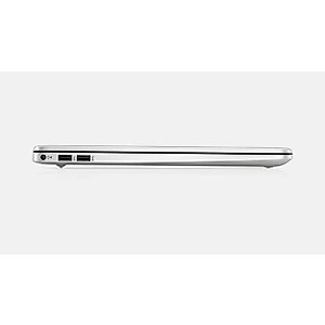 HP 15.6 HD Touchscreen Laptop, AMD 8-Core Ryzen 7 5700U, 12GB DDR4 RAM, 256GB SSD, AMD Radeon Graphics, Wi‑Fi 6, Bluetooth 5.2, Windows 11 Home, Silver, Bundle with TSBEAU USB Hub + USB Light