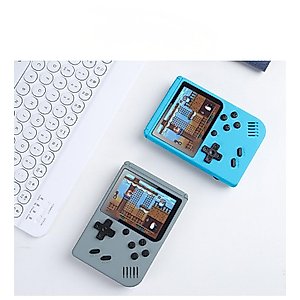 Handheld Game Console with Classical Retro Single and Multiplayer Games, 3.0 Inch Gameboy Kids Screen Portable Retro Video Game Console Support TV Connection (400 Games)