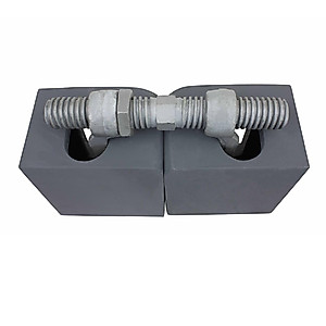 Mytee Products (4 Pack) SEA RAIL Shipping Container Bridge Fittings Clamp- 260 mm Clamp