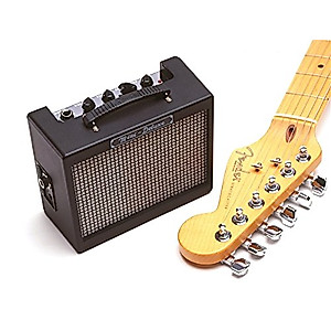 Fender Mini Deluxe Electric Guitar Amp, Portable Guitar Amp, 3 Watts, 7.48Dx11.42Wx3.54H Inches, Black
