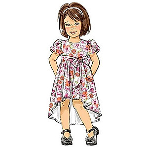 Butterick Patterns B6161CDD Childrens's/Girls' Dress Sewing Template, CDD (2-3-4-5)