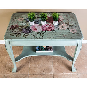 Redesign DÉCOR TRANSFERS® – Imperial Garden Size 44"x30", Cut INTO 6 Sheets 655350635534 Rub on Transfer for Wall or Furniture Decoration