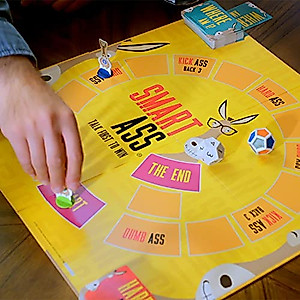 University Games | Smart Ass Trivia The Ultimate Who, What, Where Party Game for Families and Adults Ages 12 and Up and 2 to 6 Players