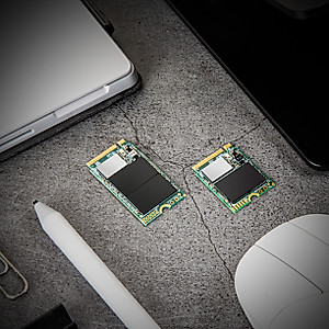 Transcend TS512GMTE400S 512GB NVMe M.2 PCIe Gen3x4 42mm Internal SSD with Speeds up to 2,000MB/s