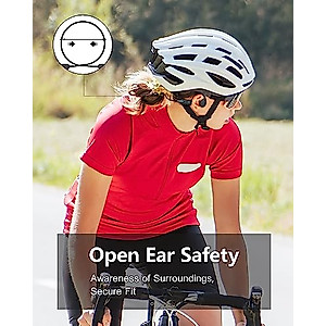 Bone Conduction Headphones Swimming, Built-in 32G Memory IP68 Waterproof Sports Headphones, Wireless Bluetooth 5.3 Open Ear Headphones with Earplug and Adjustment Straps for Swimming, Cycling, Running