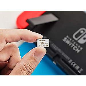 SanDisk 64GB microSDXC Card Licensed for Nintendo-Switch - SDSQXAT-064G-GNCZN