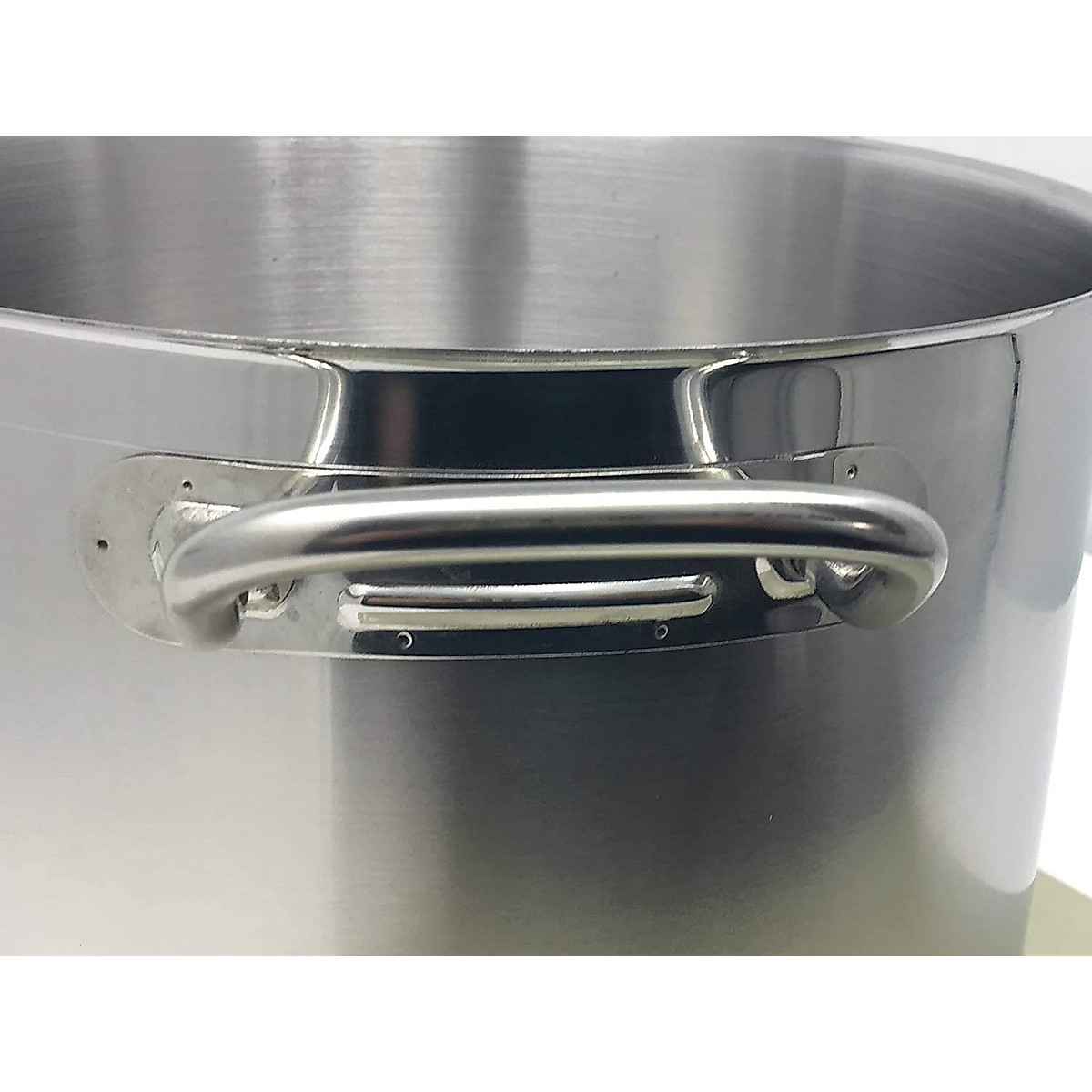 Update International 16 Qt Stainless Steel Stock Pot w/Cover, silver, SPS-16