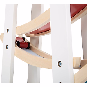 small foot wooden toys Car Ramp Racing Playset Designed for Children Aged 18+ Months, Multi