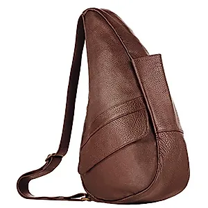 AmeriBag Healthy Back Bag Leather Small, Chestnut