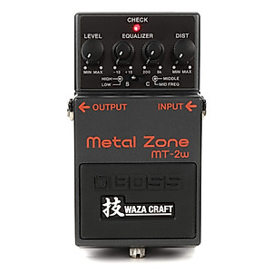 Boss FZ-1W Waza Craft Fuzz Pedal & MT-2W Waza Metal Zone Distortion Pedal