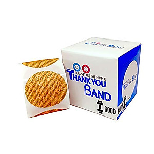 Thank You Band Hide & Protect Care (Mens' Nipple Hide & Care System) / 50 Pair (100 Pieces) Nipple Cover for Men and Women