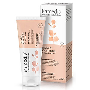KAMEDIS Moisturizer Scalp Leave-On Botanical Lotion. For Dandruff, Dry, Itchy, Flaky, Seborrheic Dermatitis, Psoriasis and Sensitive Scalp Skin. Over-Night Head Mask, Parabens Free. 3.38 Fl Oz.