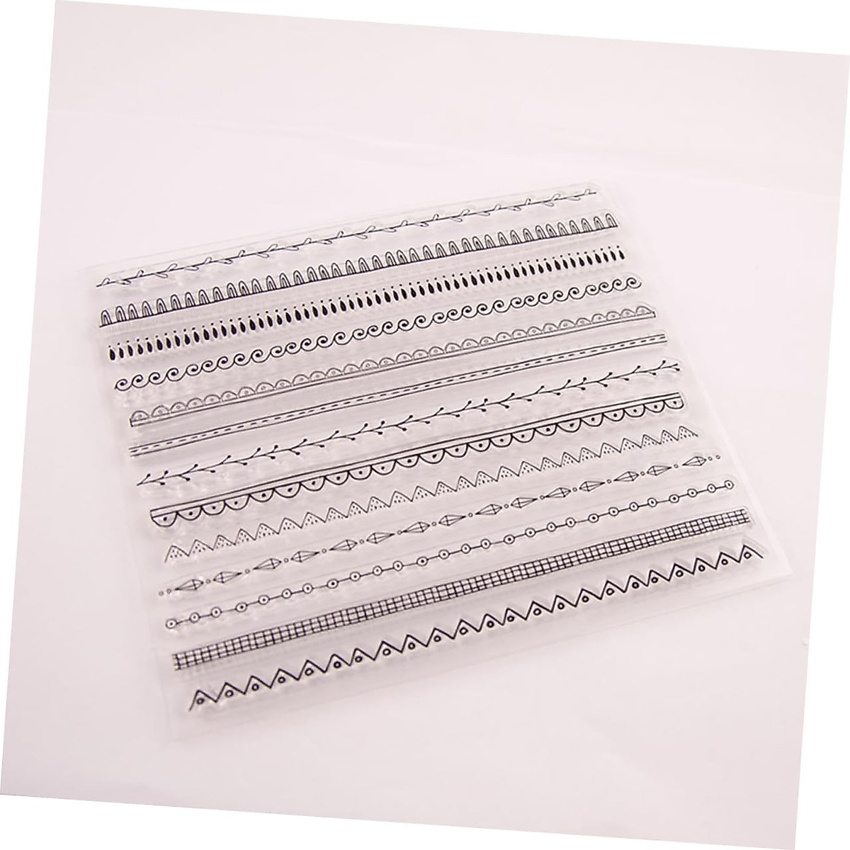 LIGHTAOTAO Stamps for Kids Rubber Stamp Collection Flower Clear Rubber for Crafting Ink Stamps Scrapbooking Stamps Silicone Stamps Transparent Stamps Seal Card Template Child Acrylic Account