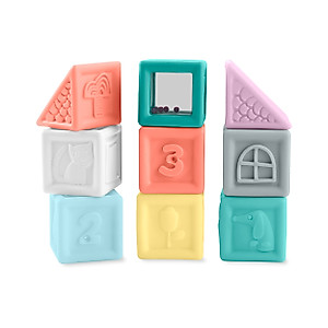 Simple Joys by Carter's Baby Squeeze Blocks, Multicolor, One Size