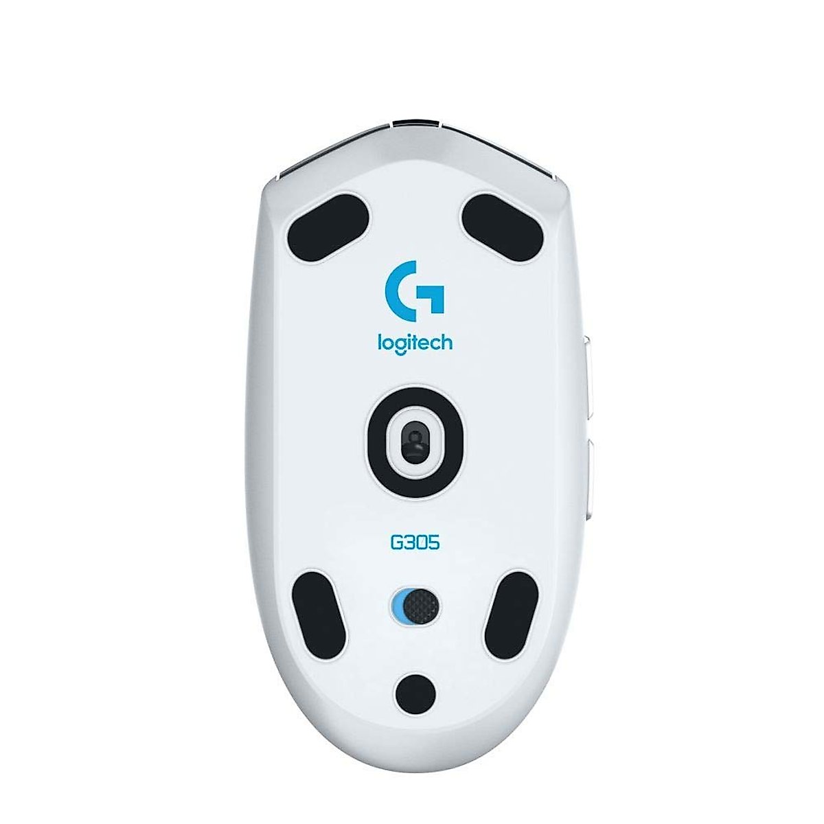 Logitech G305 Lightspeed Wireless Gaming Mouse, HERO Sensor, 12,000 DPI, Lightweight, 6 Programmable Buttons, 250h Battery Life, On-Board Memory, Compatible with PC/Mac - White (Renewed)
