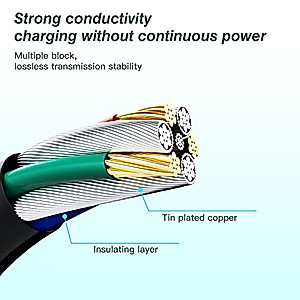 Lightning to 3.5mm Adapter for Iphone Headphone Splitter Audio Charger Jack Cable 2in1 Dongle AUX Cord Converter for Apple MFI Certified 13 12 11 Pro Max 7 8Plus X Ipad Earphone Headset Adaptador Para