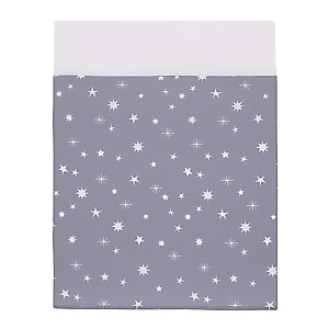 Little Love by NoJo Dream Big Little Elephant Grey, White and Gold 3 Piece Crib Bedding Set - Comforter, Fitted Crib Sheet, Dust Ruffle